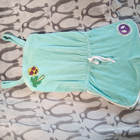 Justice | One Pieces | Aqua Justice Jumpsuit | Poshmark